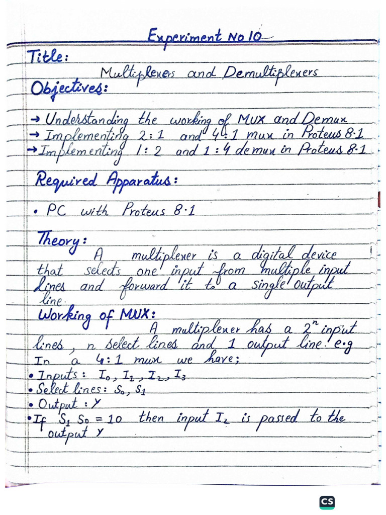 Experiment No 10, 11 | PDF