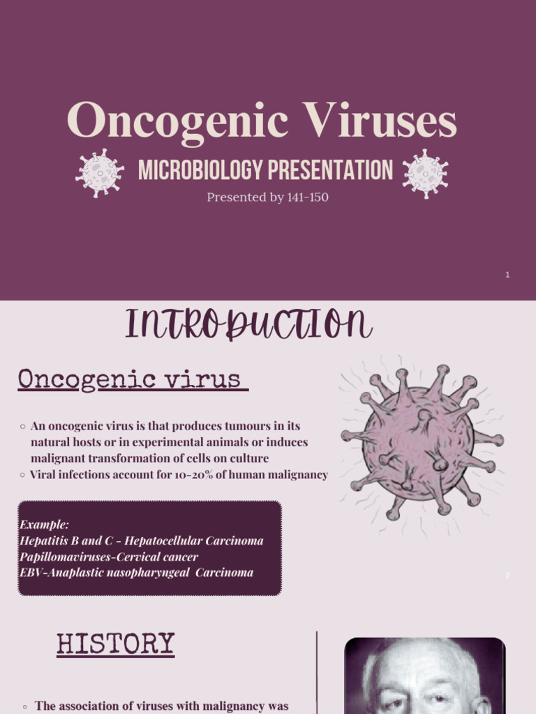 Oncogenic Viruses _20250430_214104_0000 | PDF | Virus | Carcinogenesis
