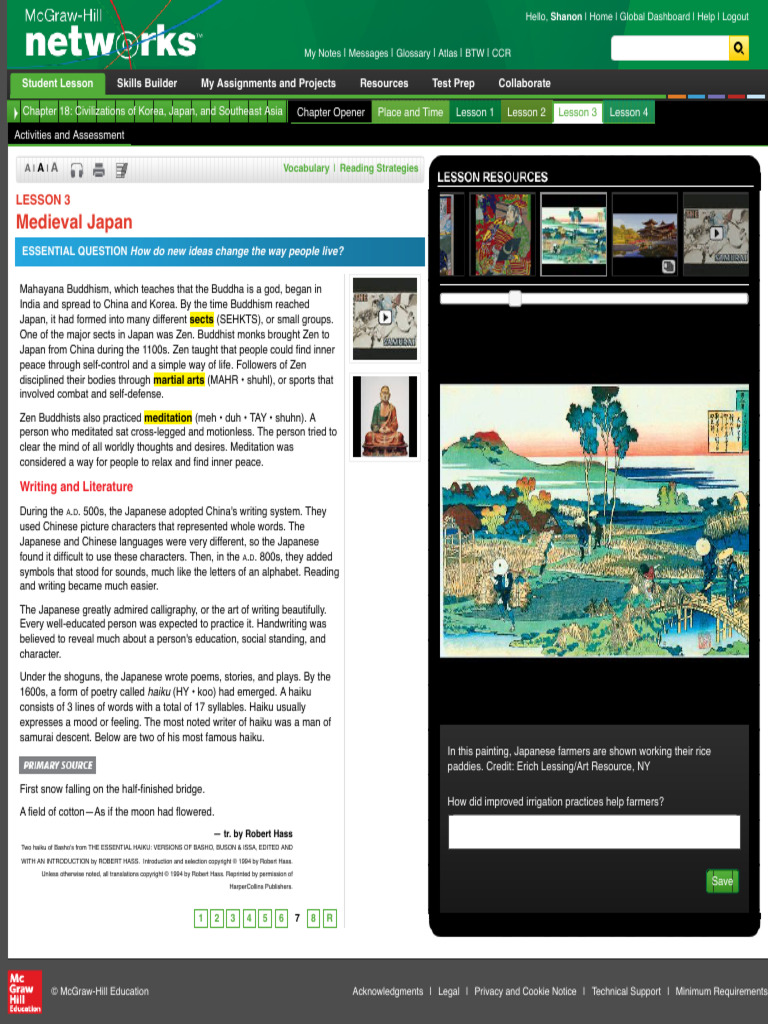 Networks - Discovering Our Past A History of The World 3 | PDF | Zen ...