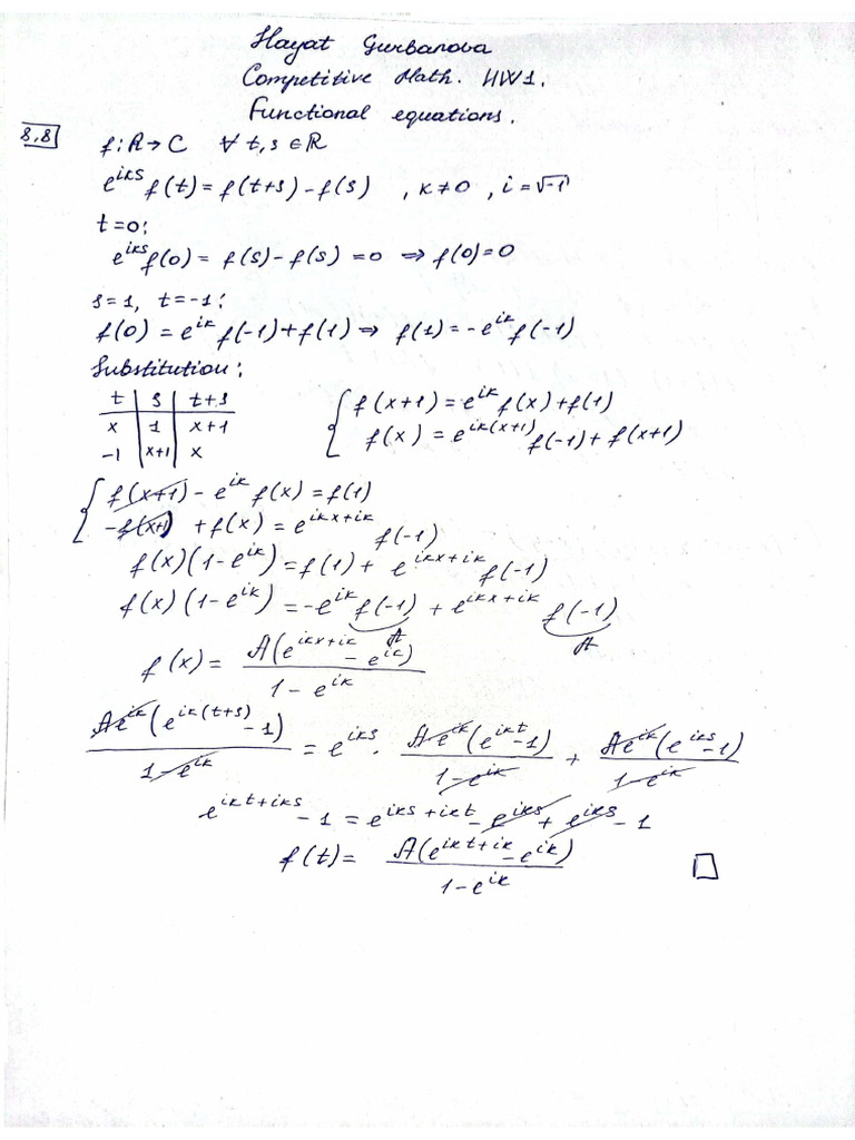 Competitive HW 1 | PDF