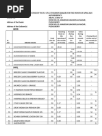 Beverage Consumption Sheet | PDF