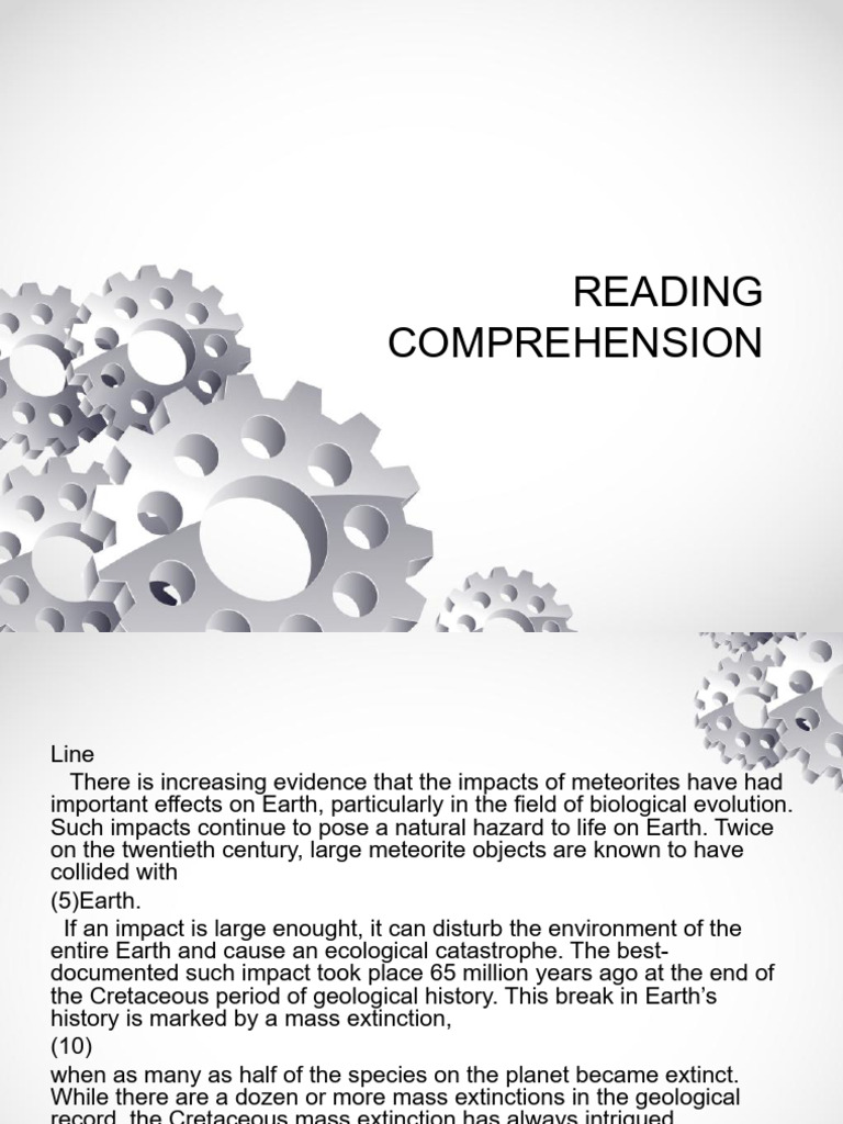 Reading Comprehension Question | PDF | Sleep | Rapid Eye Movement Sleep