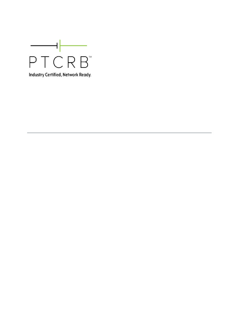 PTCRB Certification Process Overview | PDF | Internet Of Things ...