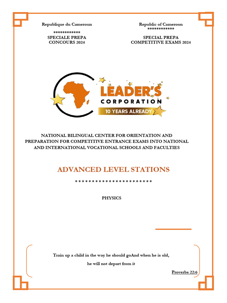 Physics Advanced Level Stations | PDF | Thermometer | Heat
