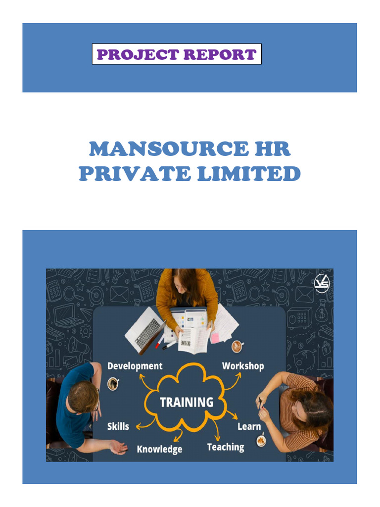 MANSOURCE PROJECT REPORT Final1 | PDF | Employee Retention | Recruitment