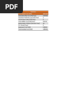 MEG Water Table For Chilled Brine Plant - 25 Deg.C | PDF | Temperature