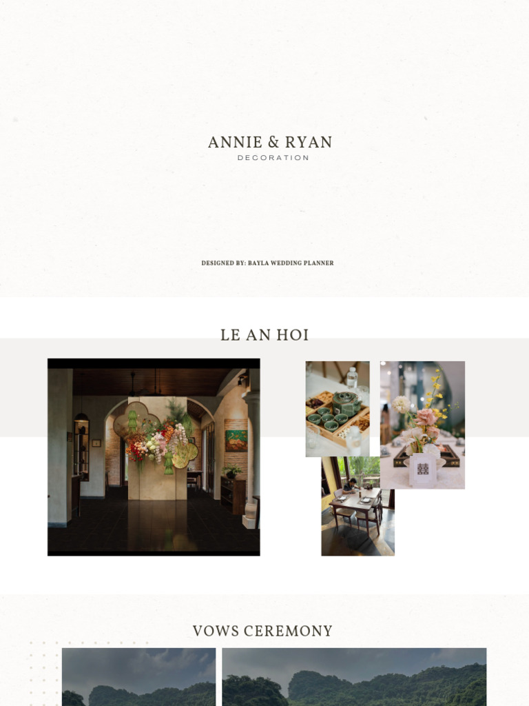 Annie & Ryan's Wedding | PDF