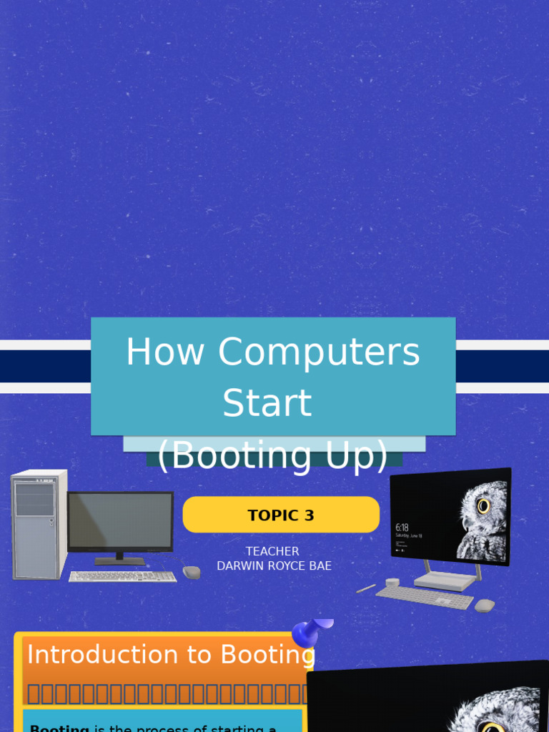 Topic 3 and 4 Primary Operating System | PDF