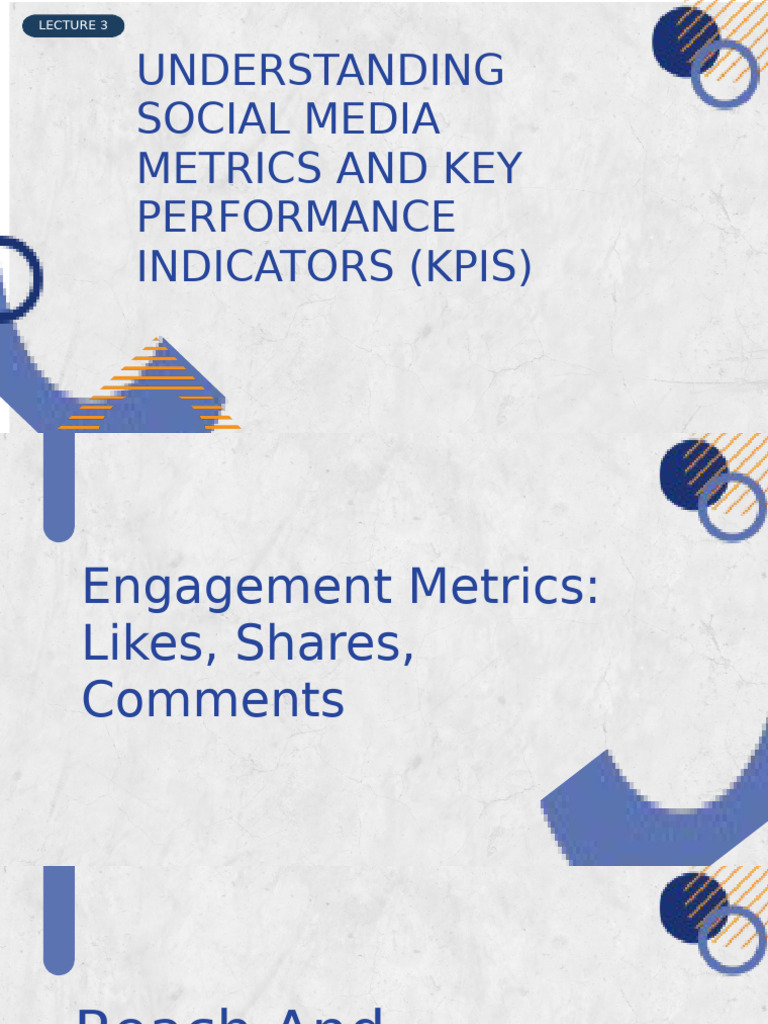 Social Media Metrics & KPIs Explained | PDF