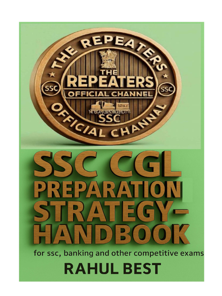 CGL Full Strategy | PDF