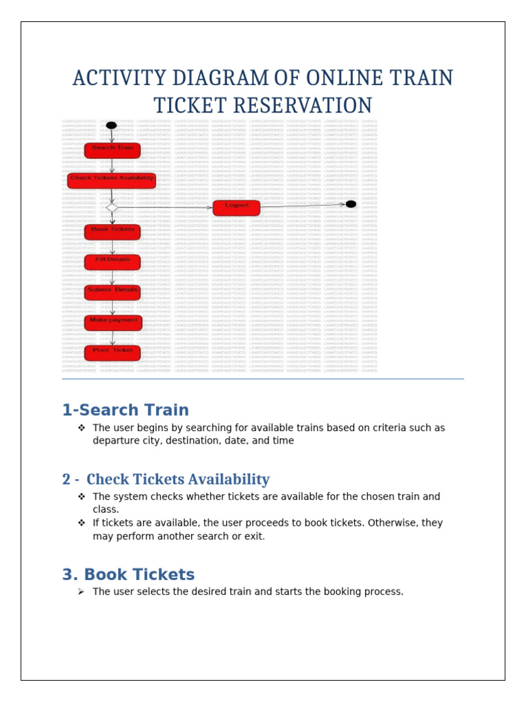 Train Ticket Reservation | PDF | Databases | Login