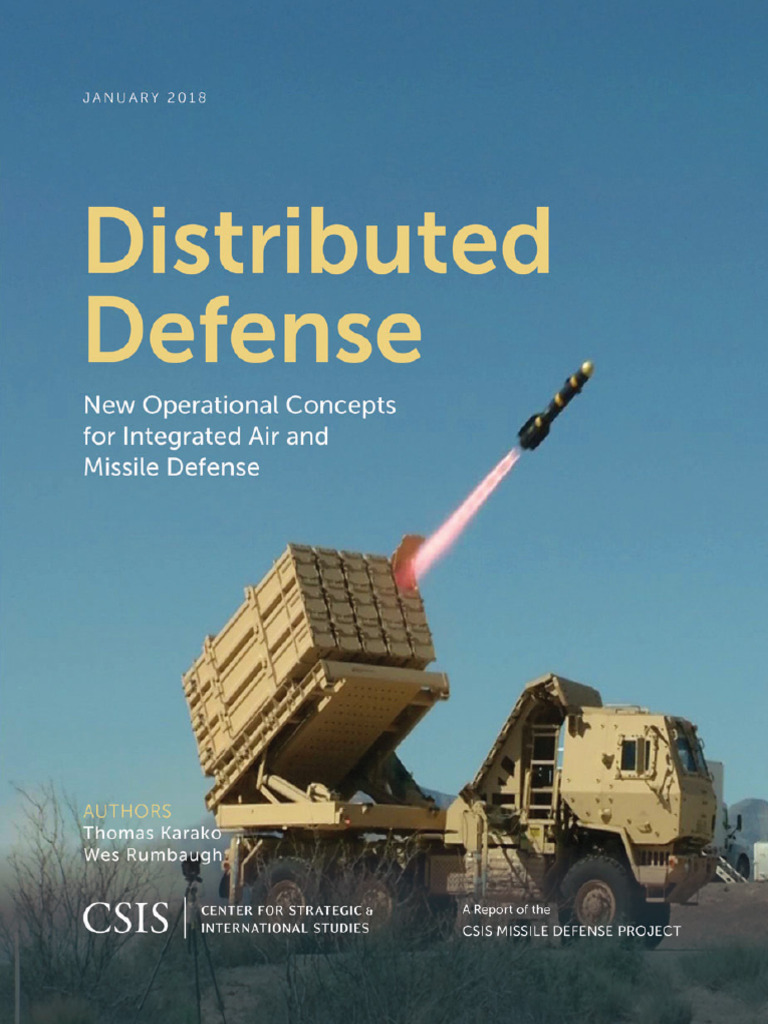 Distributed Defense - New Operational Concepts - Thomas Karako | PDF ...