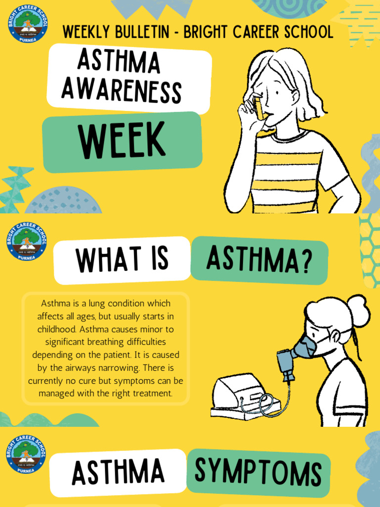 Asthma Awareness Week Bulletin | PDF | Asthma | Respiratory Diseases