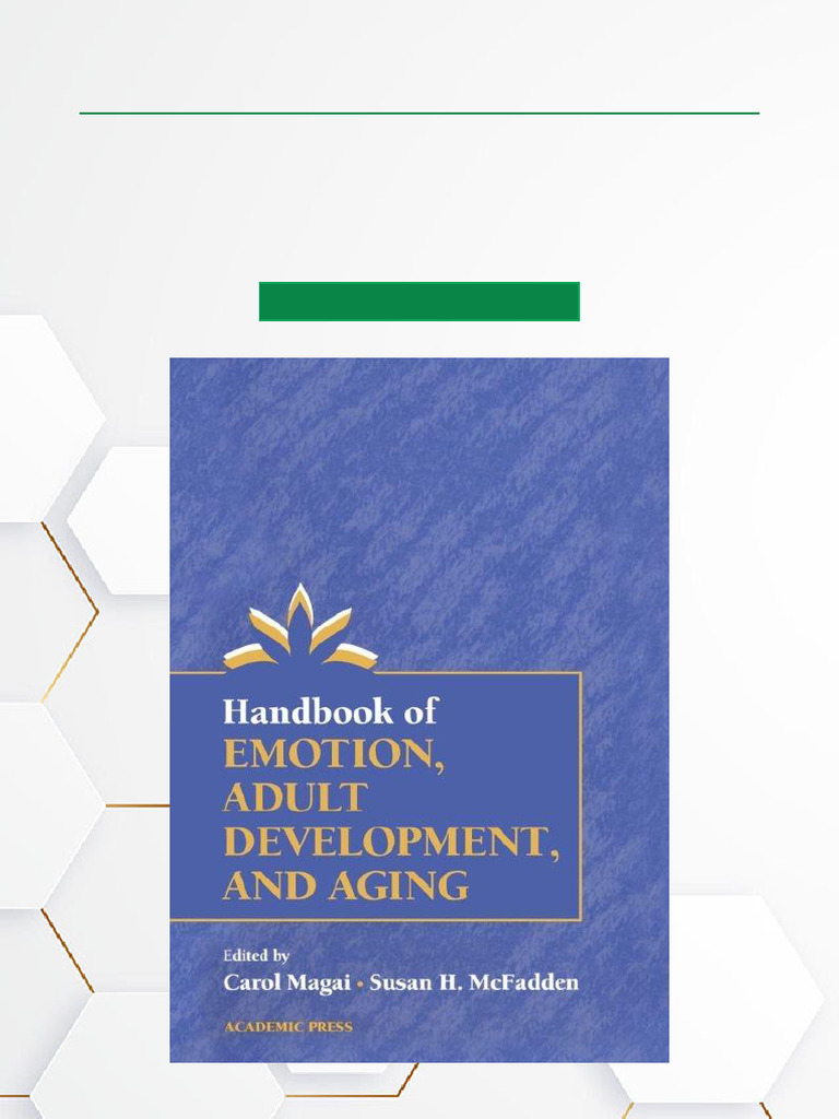 Handbook of Emotion, Adult Development, and Aging Full Access Download ...