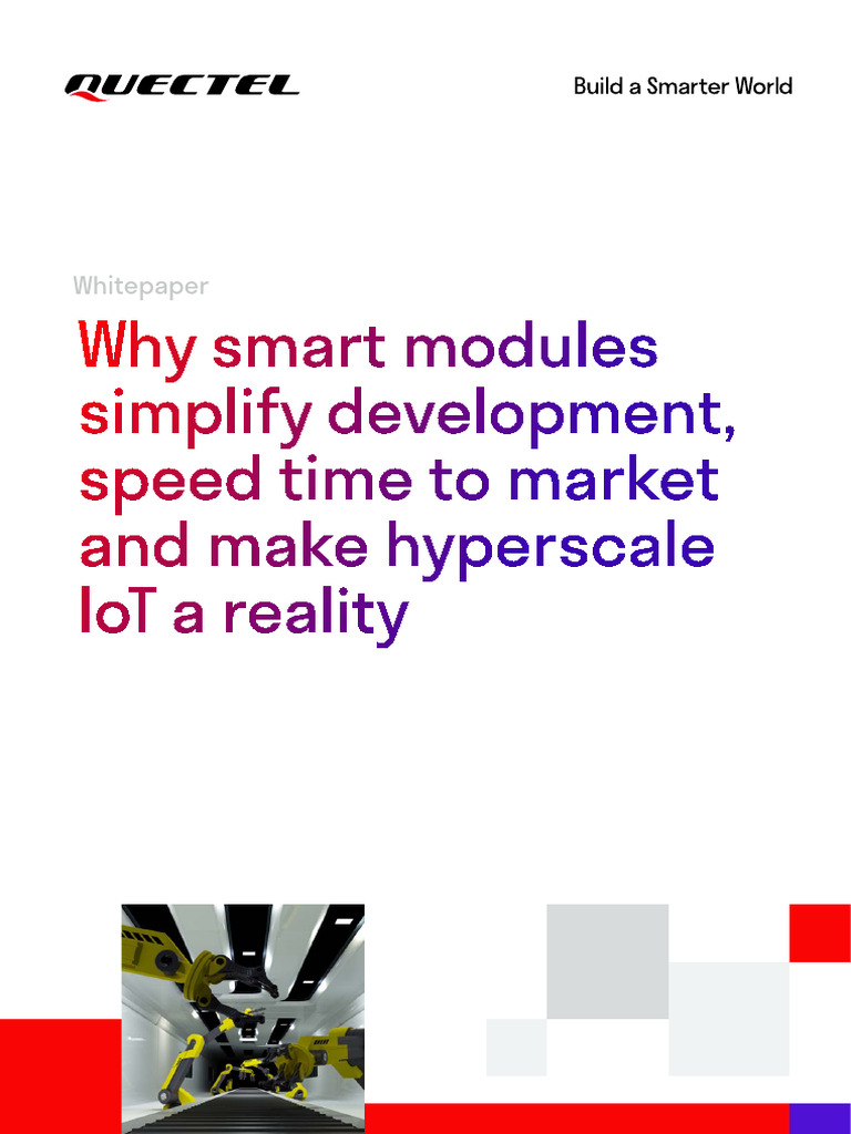 Quectel Smart Modules WP Final | PDF | Point Of Sale | Internet Of Things