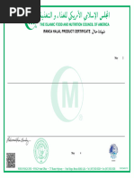 Ecolab Halal Certification 2023 | PDF | Soap | Disinfectant