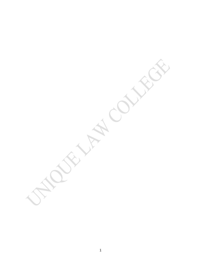 Imortant Notes For Constitutional Law of India - Ii | PDF | Bill (Law ...