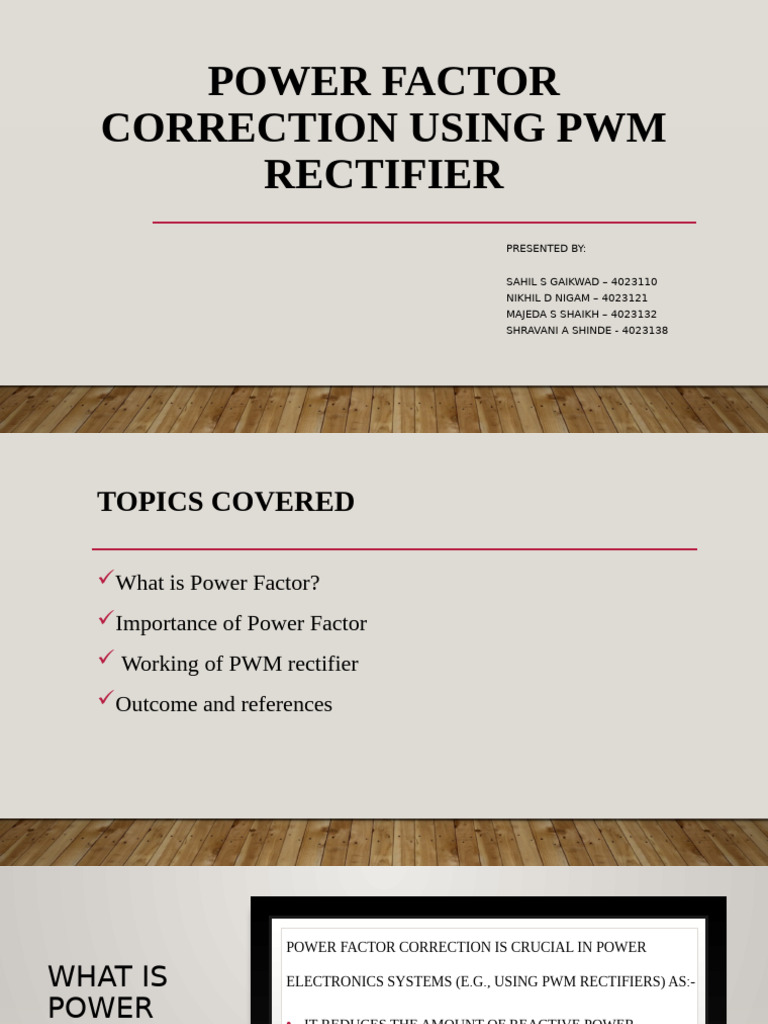PWM Rectifier New 2 | PDF | Rectifier | Power Inverter