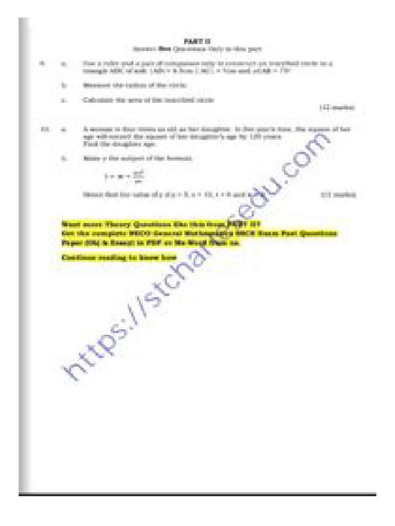 Formatted - Math - Questions 2 | PDF