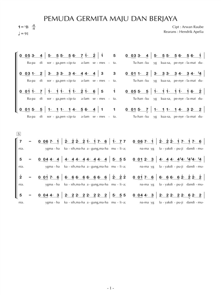 Pemuda Germita Maju Dan Berjaya 4 | PDF