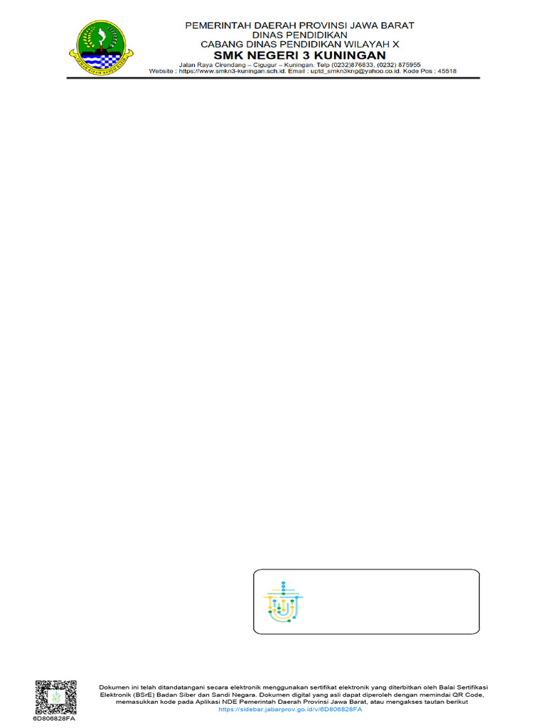 Surat Edaran Hardiknas 2025 - Tte | PDF