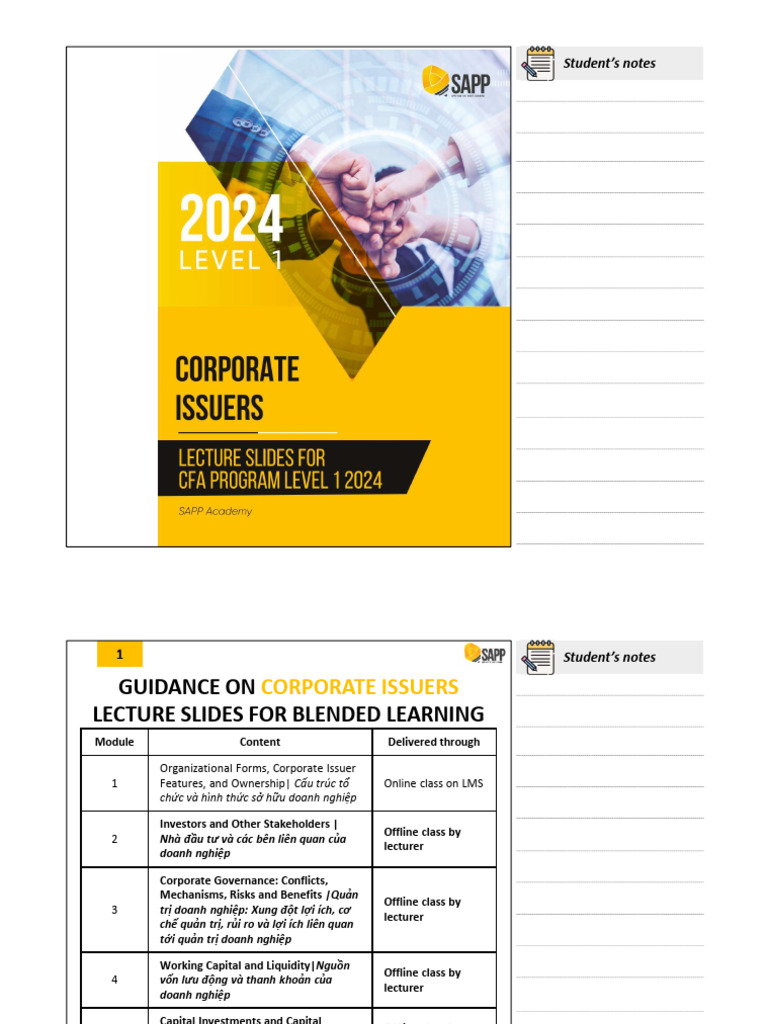 Student's Notes | PDF | Partnership | Securities (Finance)