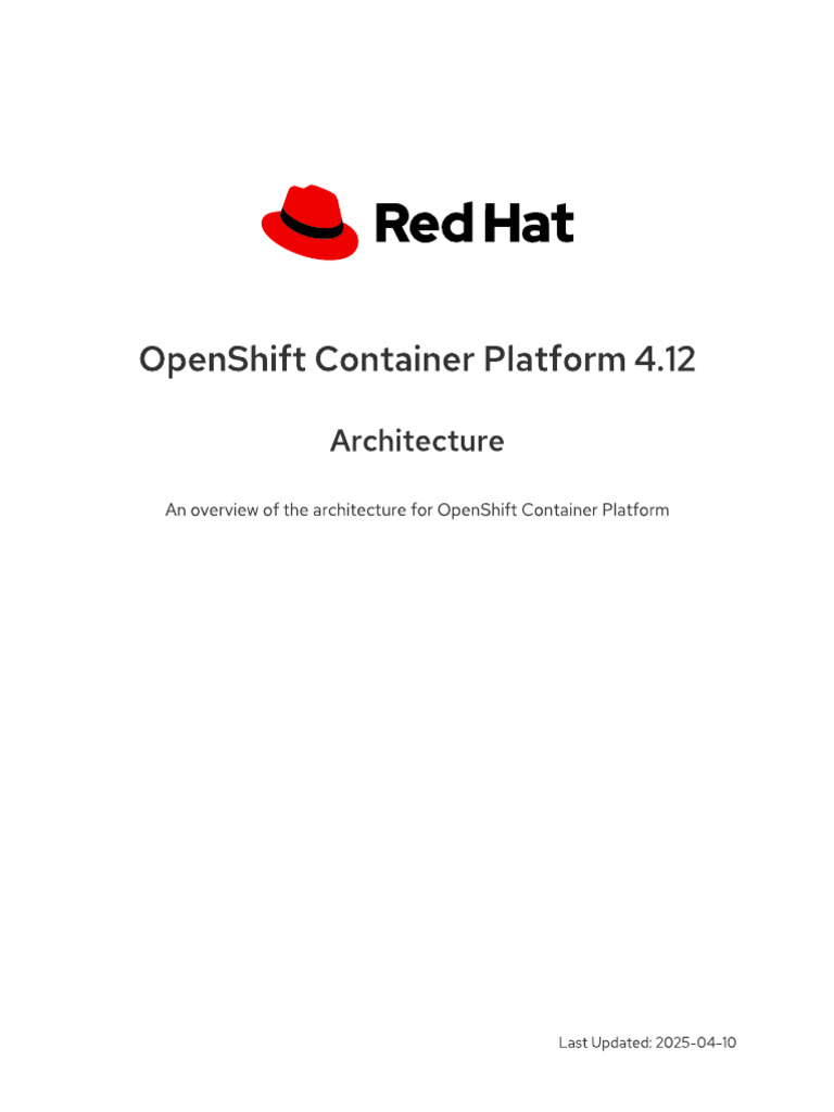 OpenShift Documentation | PDF