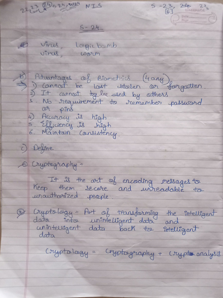 Nis Ans Paper Ans | PDF