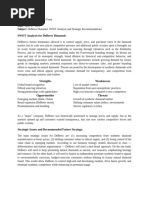 CIPD SWOT and PESTLE Analysis Guide | PDF | Competitive Advantage ...
