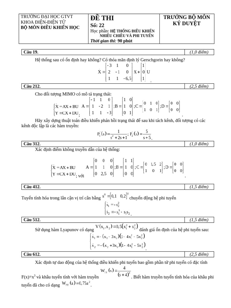DeThi So22 CS1vaCS2 | PDF