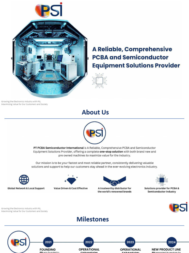 PSI Company Introduction | PDF