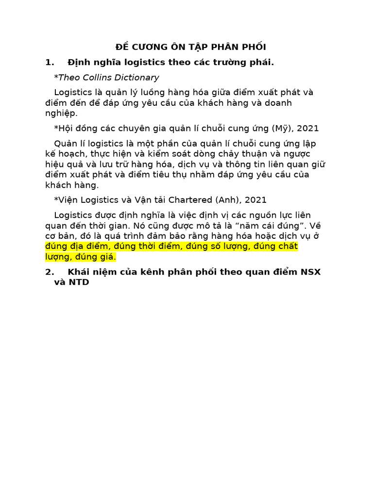 ON TAP PHAN PHOI | PDF