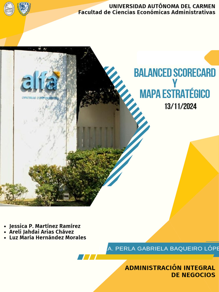 Balanced Scorecard y Mapa Estrategico | PDF | Inversiones | Economias