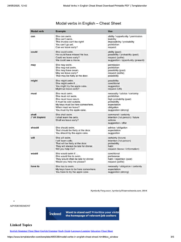 Verb 1 | PDF
