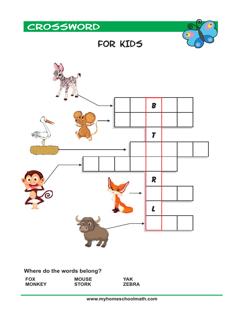 Crosswords Kids 1 | PDF