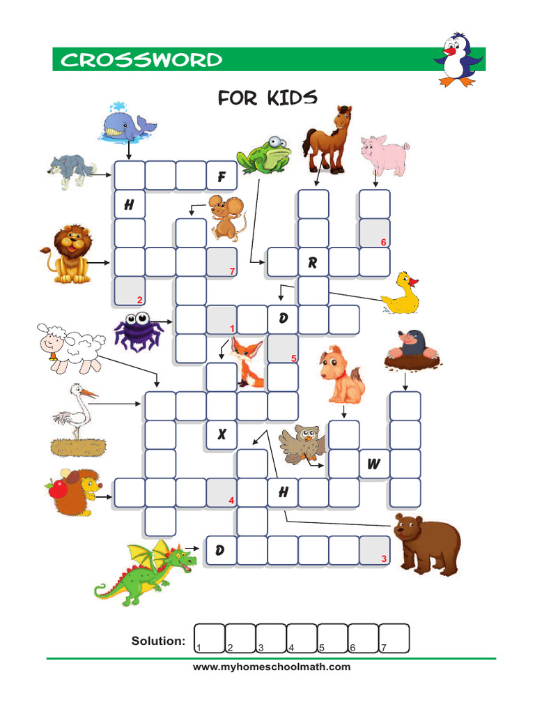 Crosswords Kids 9 | PDF