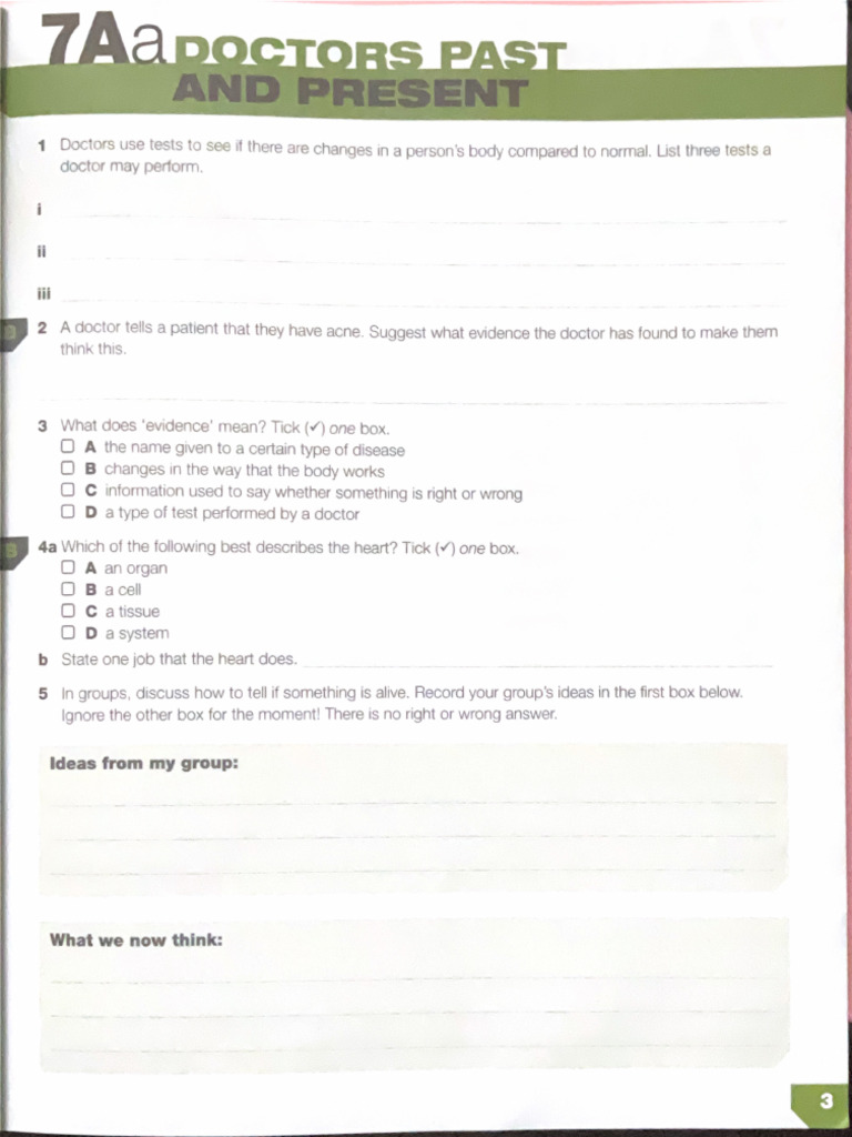 Science HW 1 | PDF