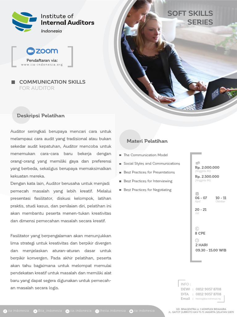 Communication Skills for Auditors 2022 | PDF