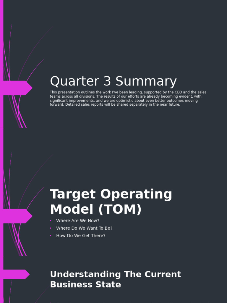 Q3 Business Performance Overview and Strategy | PDF | Performance ...