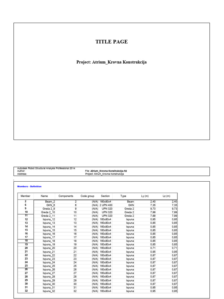 Kontrola Preseka Final | PDF | Structural Analysis | Earthquake Engineering