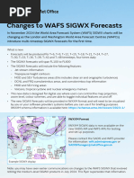 WAFC SIGWX Forecast Interpretation Guide | PDF | Jet Stream | Cloud