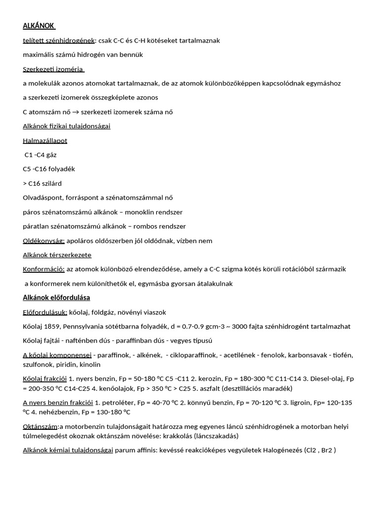 ALKÁNOK | PDF