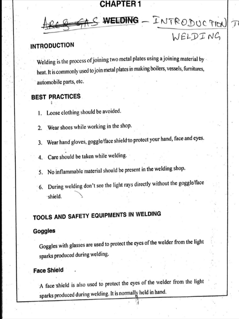 Welding introduction | PDF
