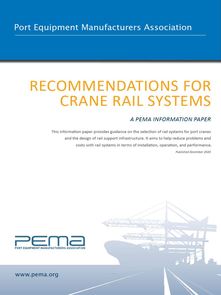 Pema EDI Rail Systems 11 2020 06 | PDF | Crane (Machine) | Concrete