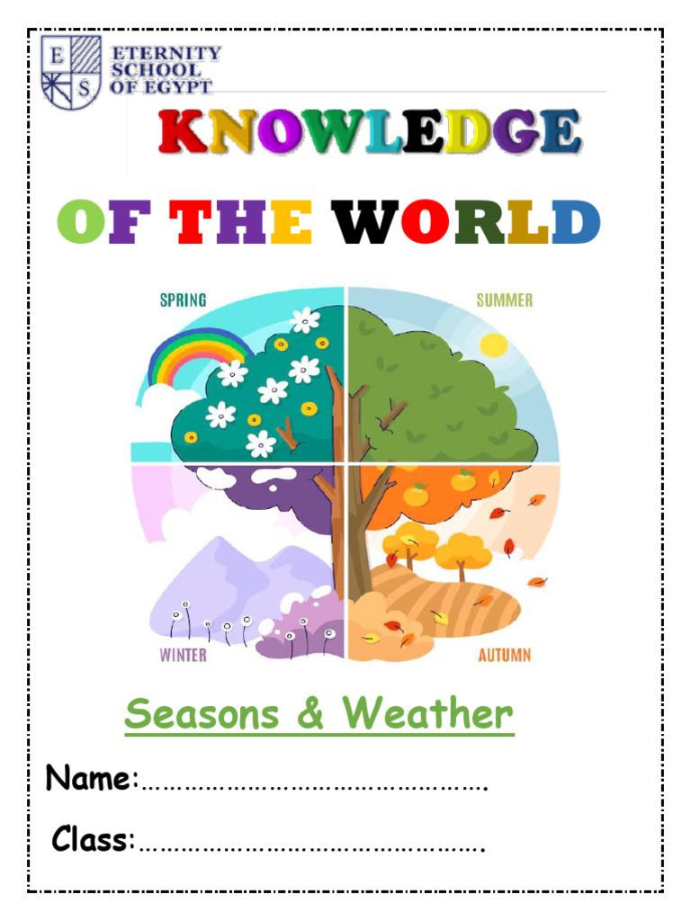 62893Assignmentsseasons and Weather | PDF