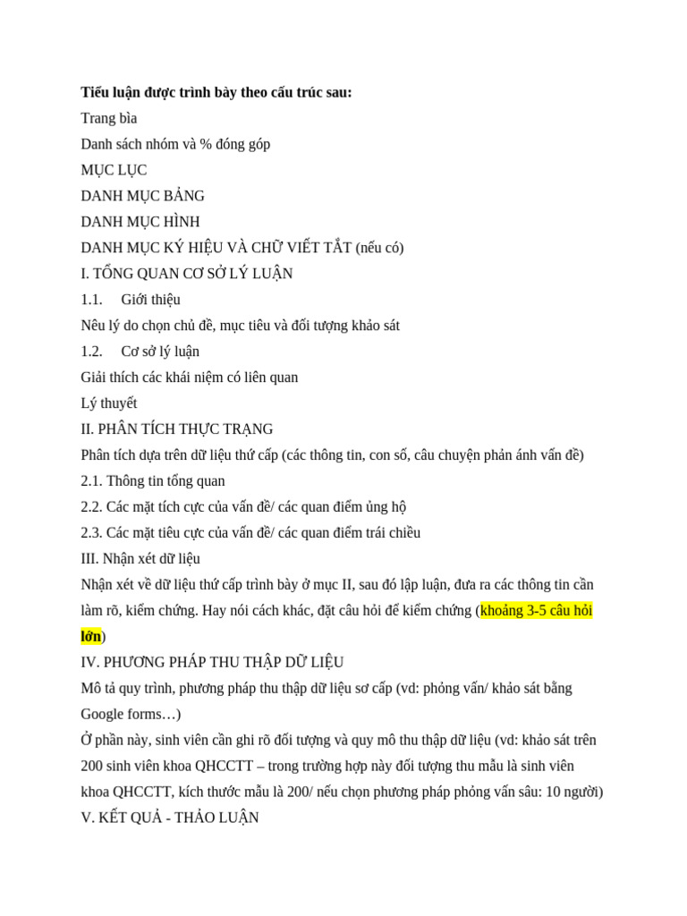 huong dan lam bai cuoi ky (1) | PDF