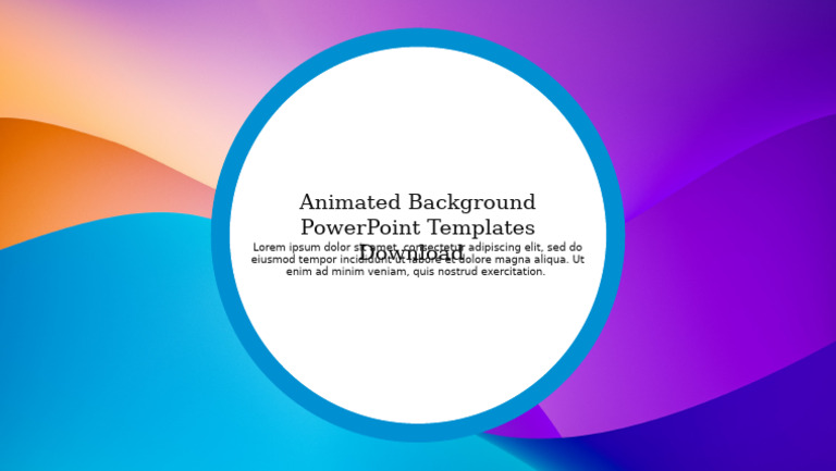 85674-Animated Background PowerPoint Templates | PDF
