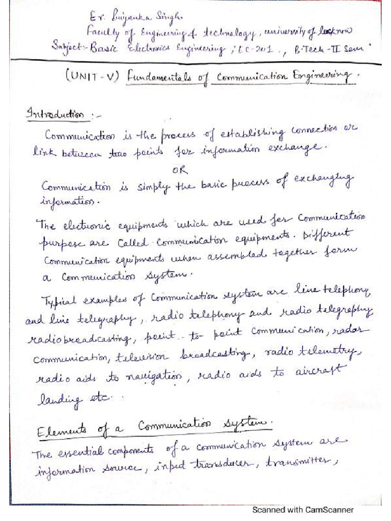 Block Diagram of Communication System | PDF | Signal Processing | Radio