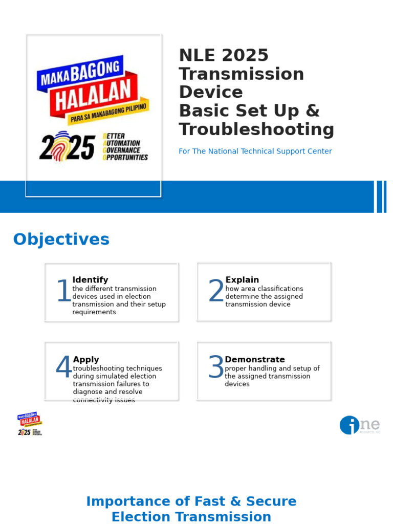 Transmission Devices Basic Set Up Troubleshooting NTSC Training | PDF ...